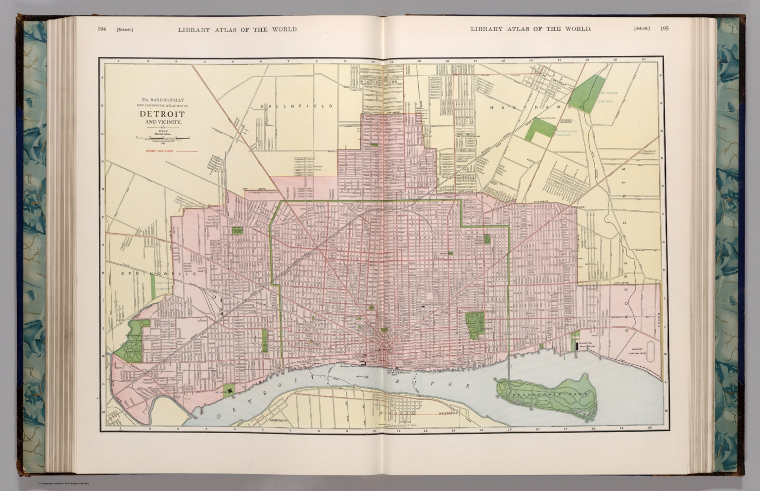 Detroit and Vicinity. - David Rumsey Historical Map Collection