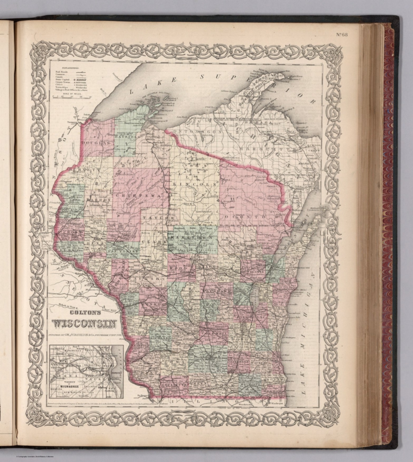 Wisconsin. - David Rumsey Historical Map Collection