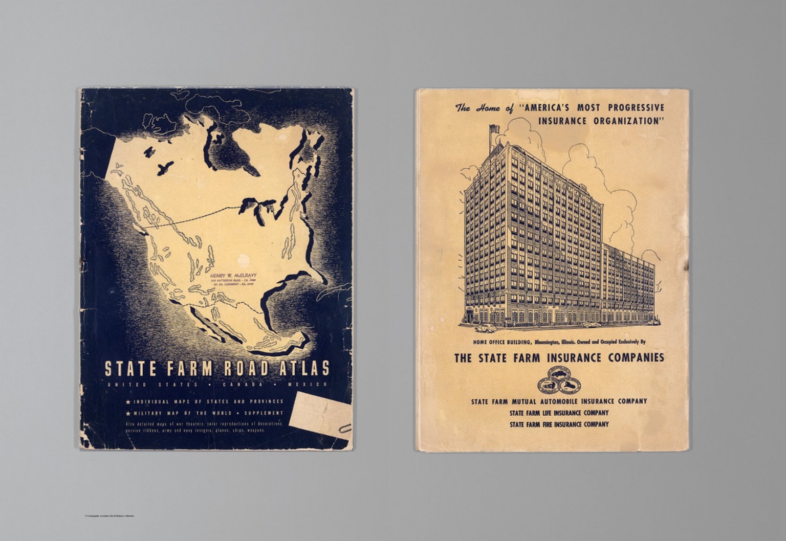 Covers: State Farm Road Atlas United States. Canada. Mexico - David ...