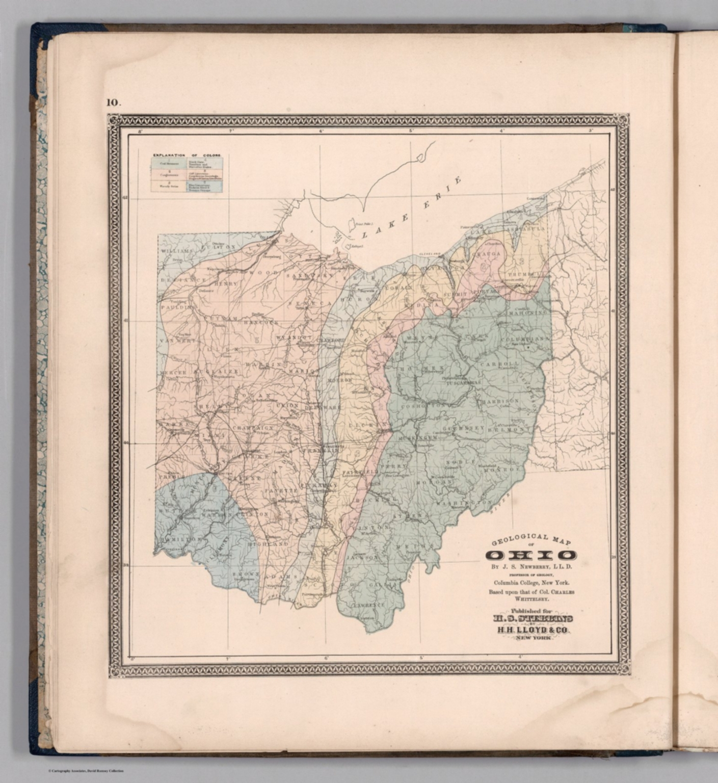 Geological map of Ohio - David Rumsey Historical Map Collection