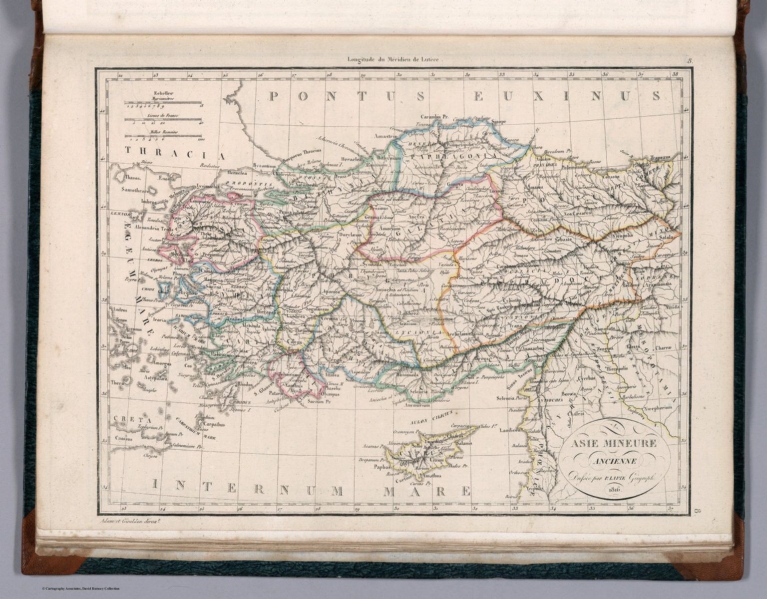 Asie Mineure Ancienne. - David Rumsey Historical Map Collection