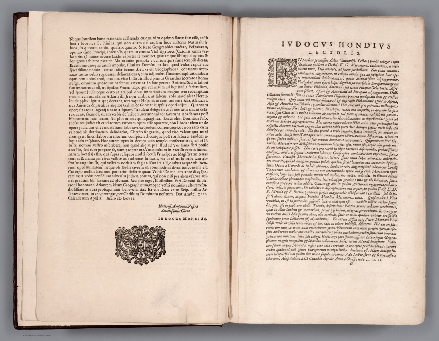 Text: (con't) Illustriss. Potentissimisque Dominis (with) Text: Iudocus ...