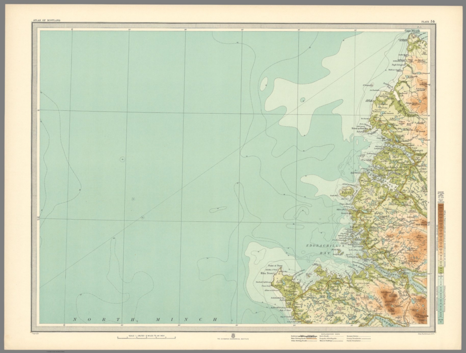 Plate 54. Section-Map Scourie. - David Rumsey Historical Map Collection