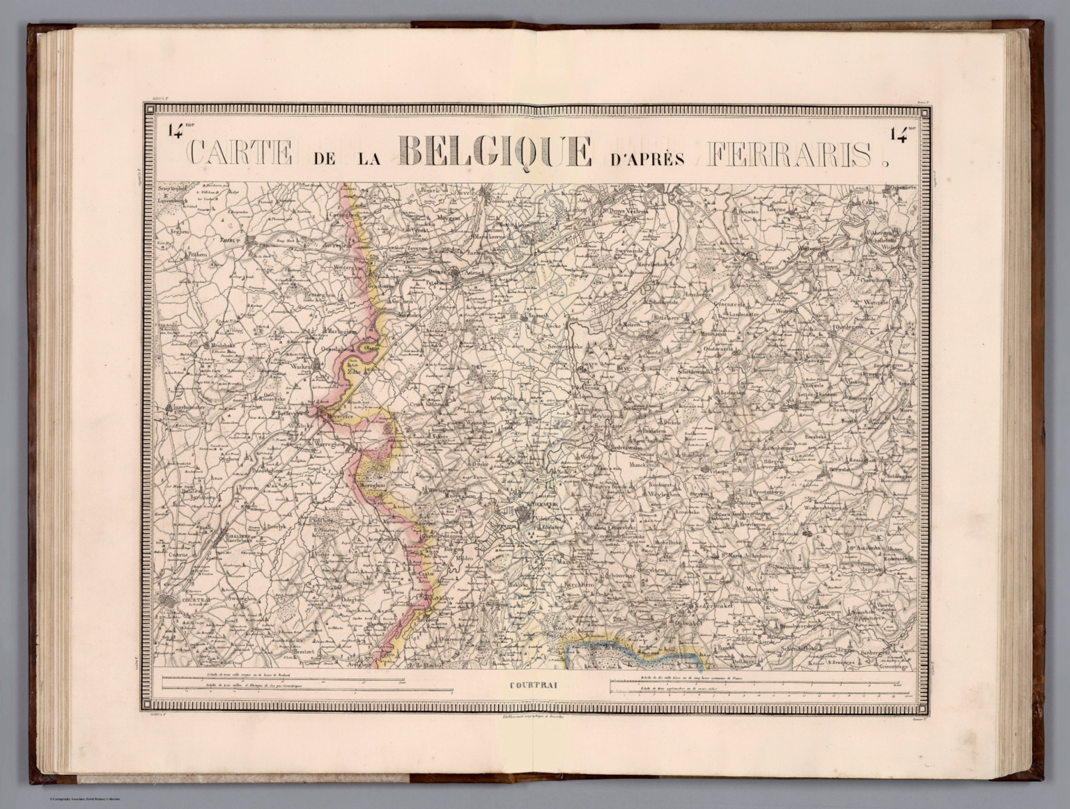 14 me. Courtrai - David Rumsey Historical Map Collection