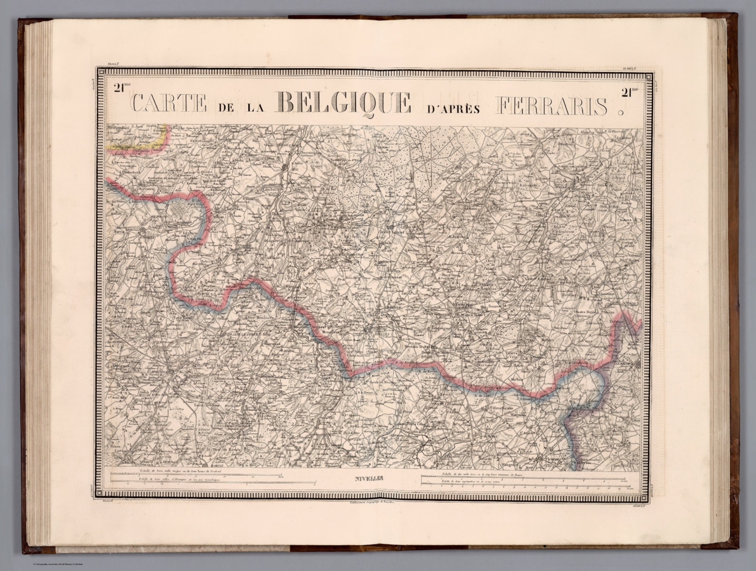 21 me. Nivelles - David Rumsey Historical Map Collection
