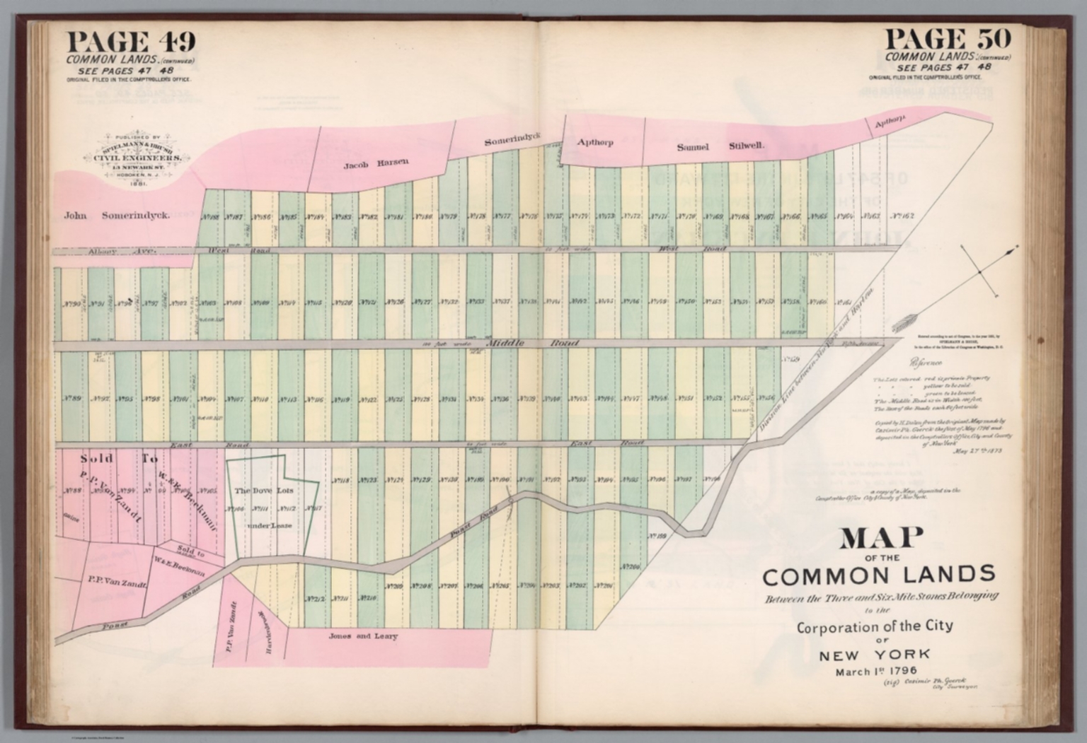 Pages 49-50. Common Lands. (Continued) See pages 47-48. Original filed ...