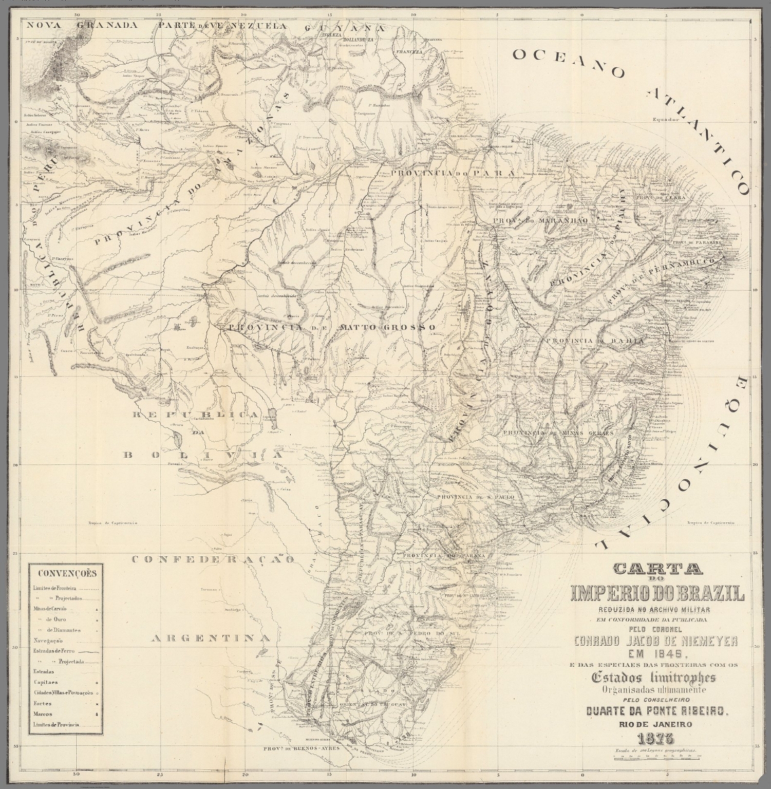 Carta do Imperio do Brazil - David Rumsey Historical Map Collection