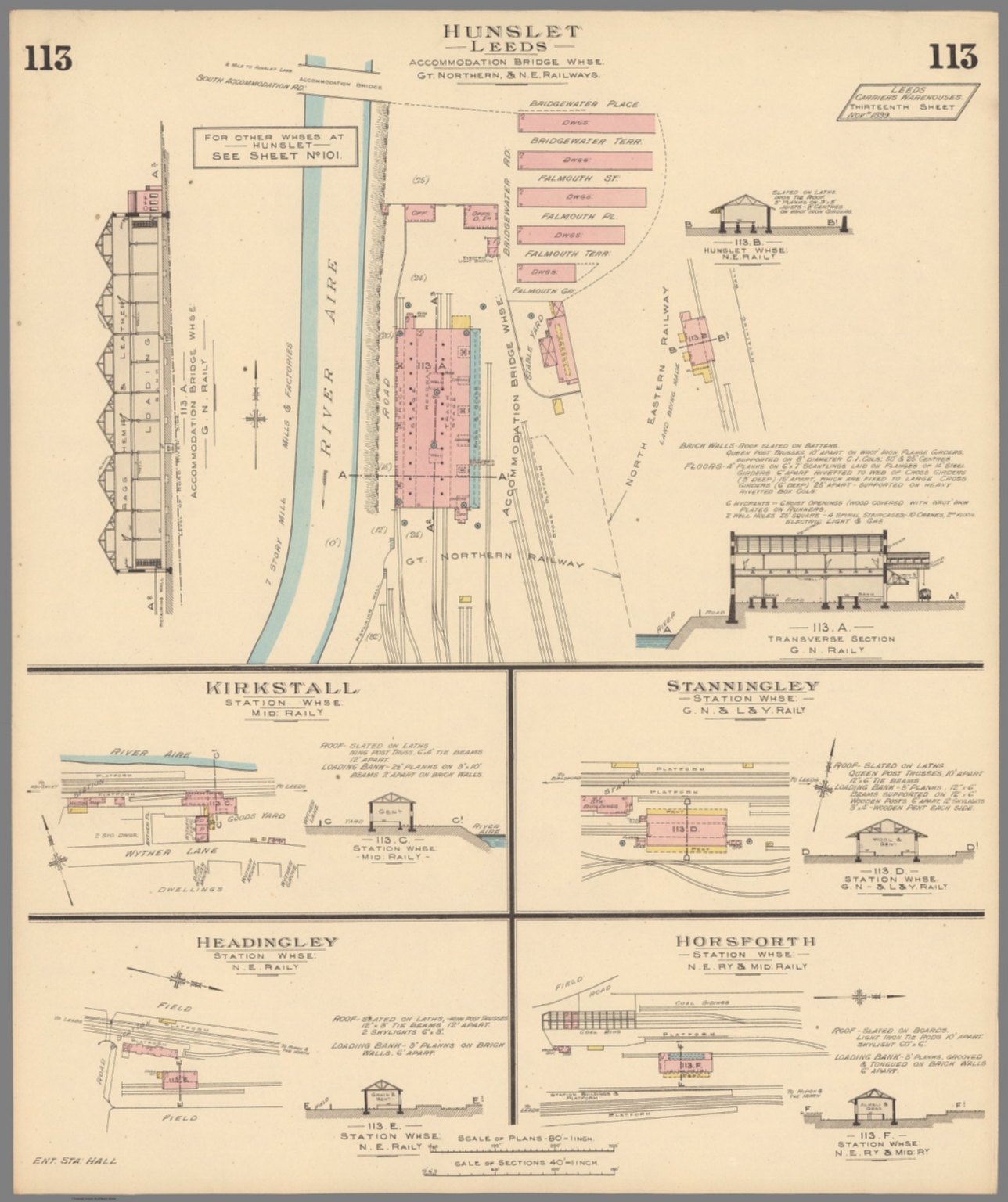 113: Hunslet, Leeds - David Rumsey Historical Map Collection