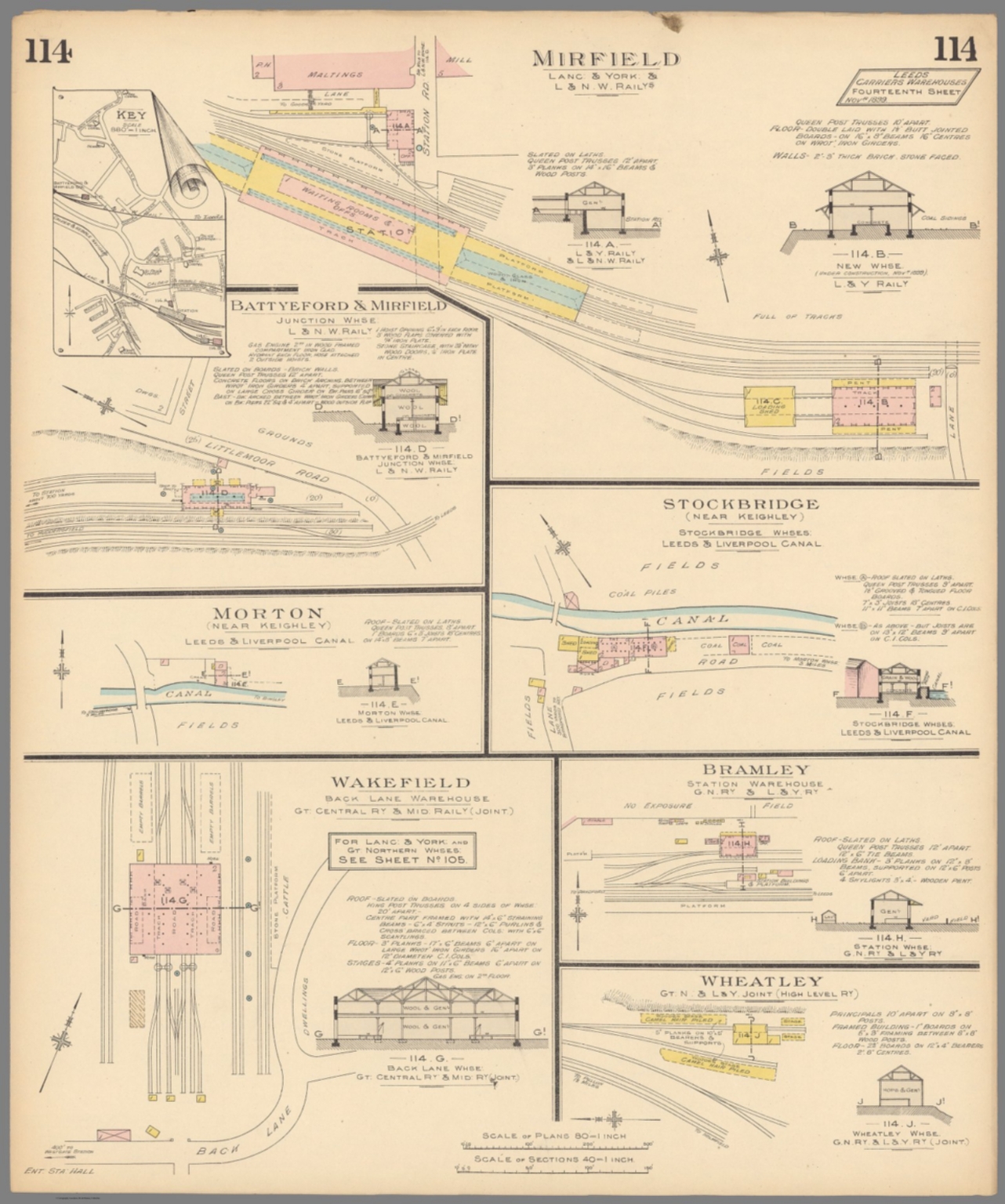 114: Mirfield - David Rumsey Historical Map Collection