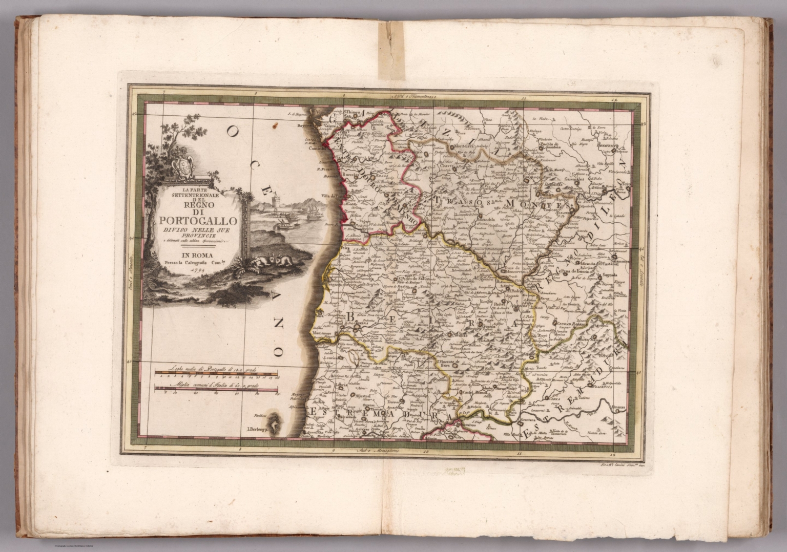 (5) La parte settentrionale del Regno di Portogallo. - David Rumsey ...