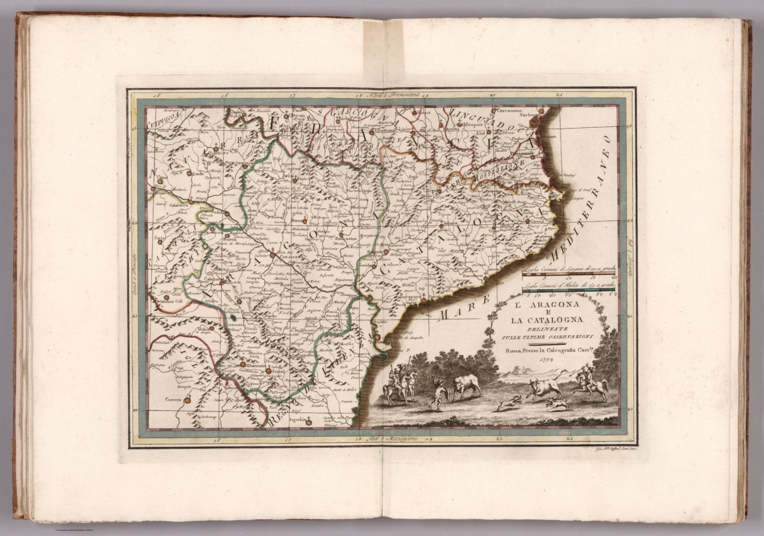 (9) L'Aragona e la Catalogna. - David Rumsey Historical Map Collection