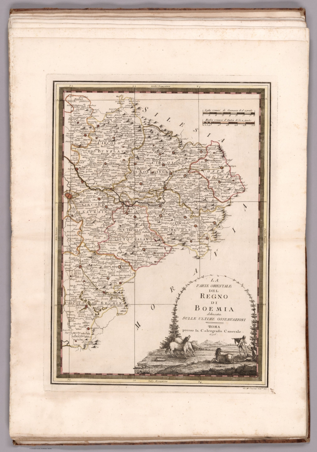 (36) La parte orientale del Regno di Boemia. - David Rumsey Historical ...