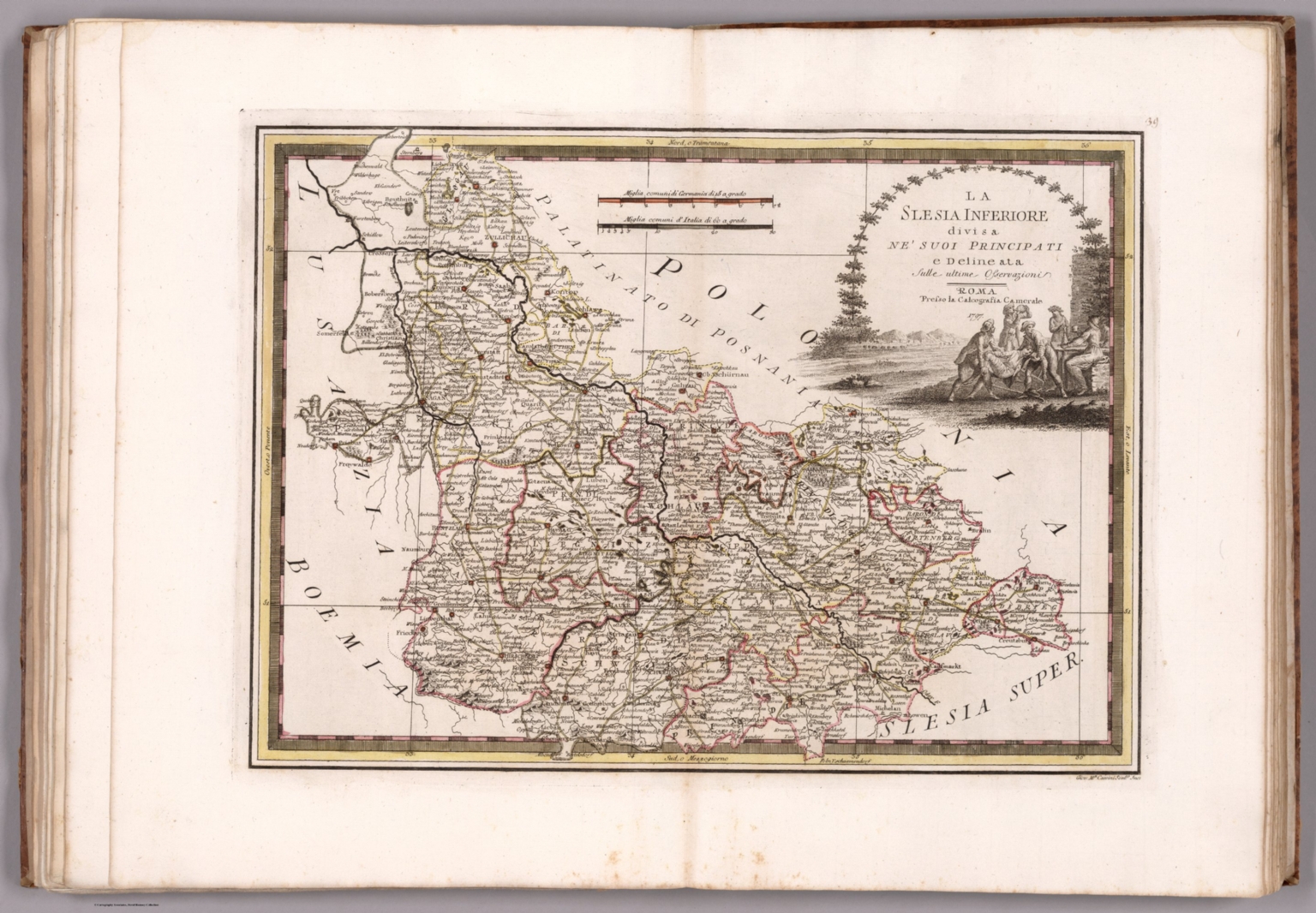(39) La Slesia inferiore divisa ne'suoi principati. - David Rumsey ...