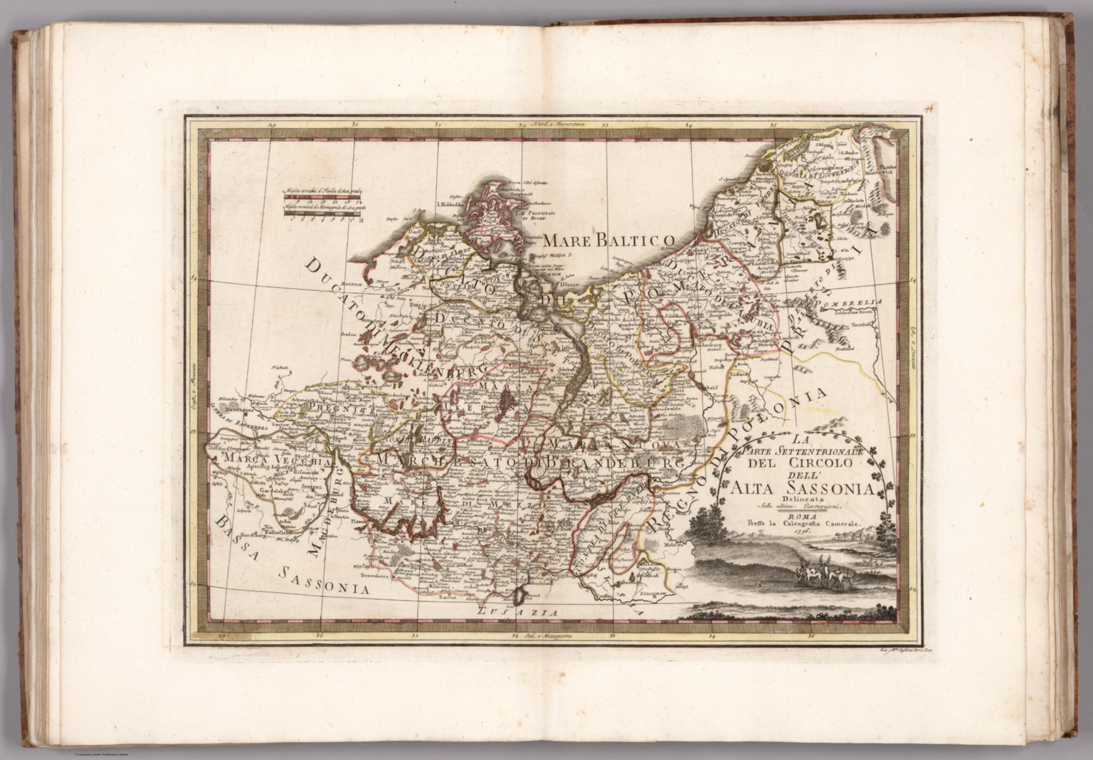 (44) La parte settentrionale del circolo dell'Alta Sassonia. - David ...