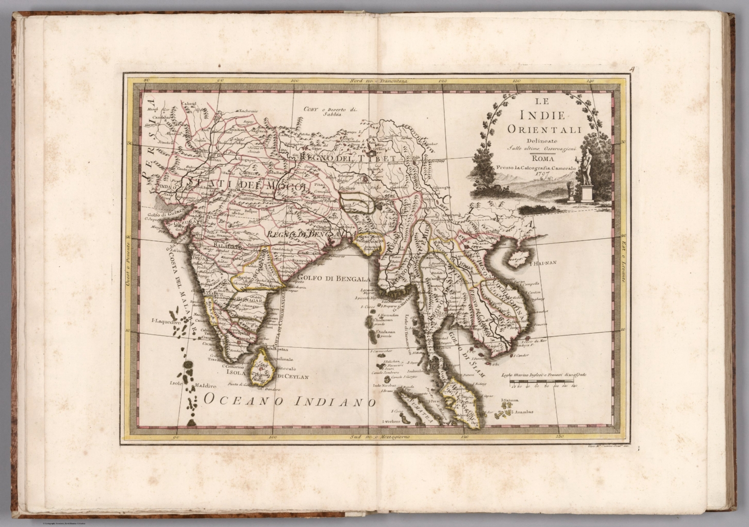 (4) Le Indie orientali. - David Rumsey Historical Map Collection