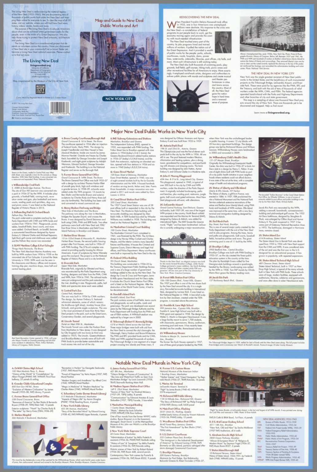 Text: New Deal New York - David Rumsey Historical Map Collection