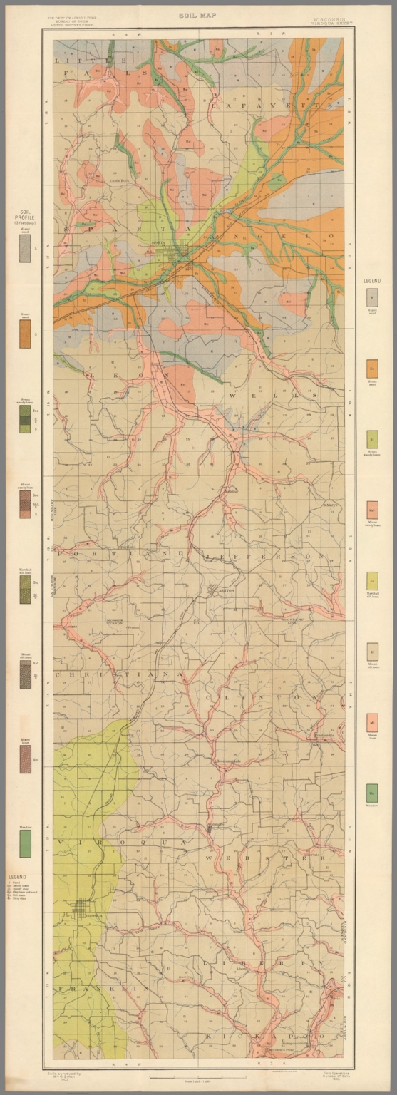 41. Soil Map, Viroqua Sheet, Wisconsin. - David Rumsey Historical Map ...
