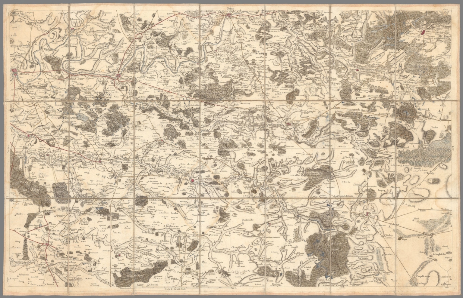 45 Meaux - David Rumsey Historical Map Collection