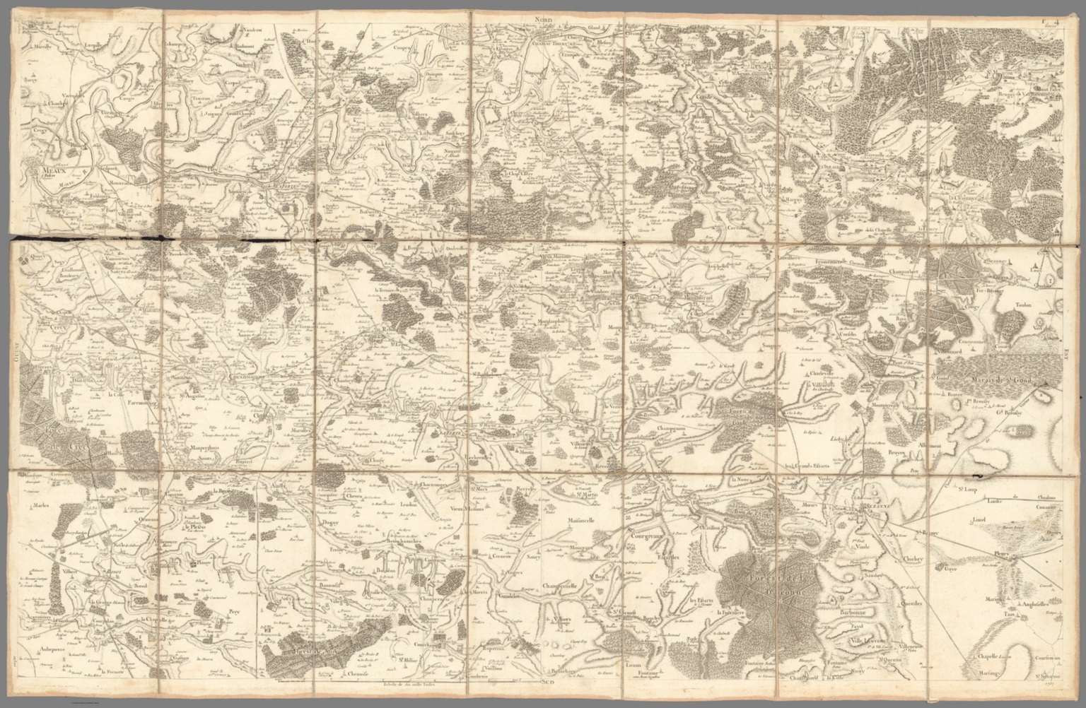 45 Meaux - David Rumsey Historical Map Collection