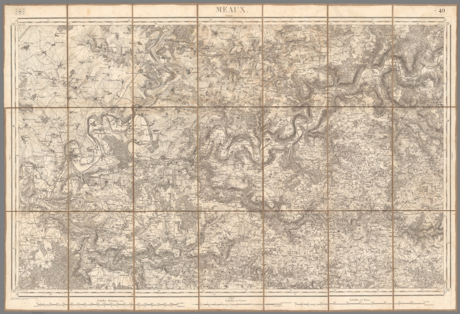 Meaux. 49 - David Rumsey Historical Map Collection