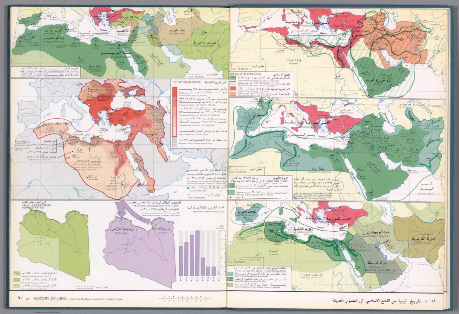 History of Libya = Tarikh Libia : From the Moslem conquest to modern ...