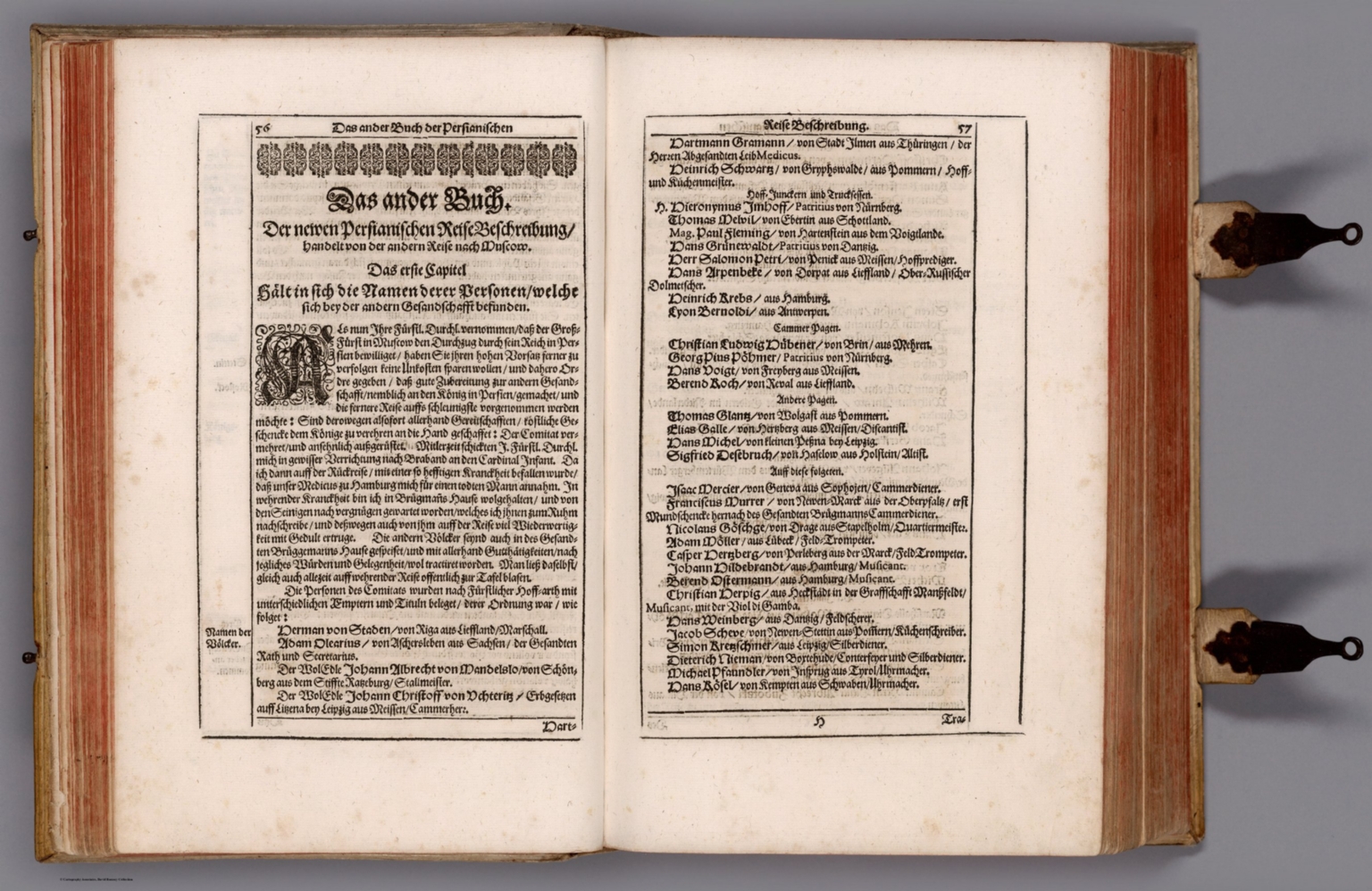 Text: Das ander Buch : Der newen Persianischen Reise Beschreibung ...