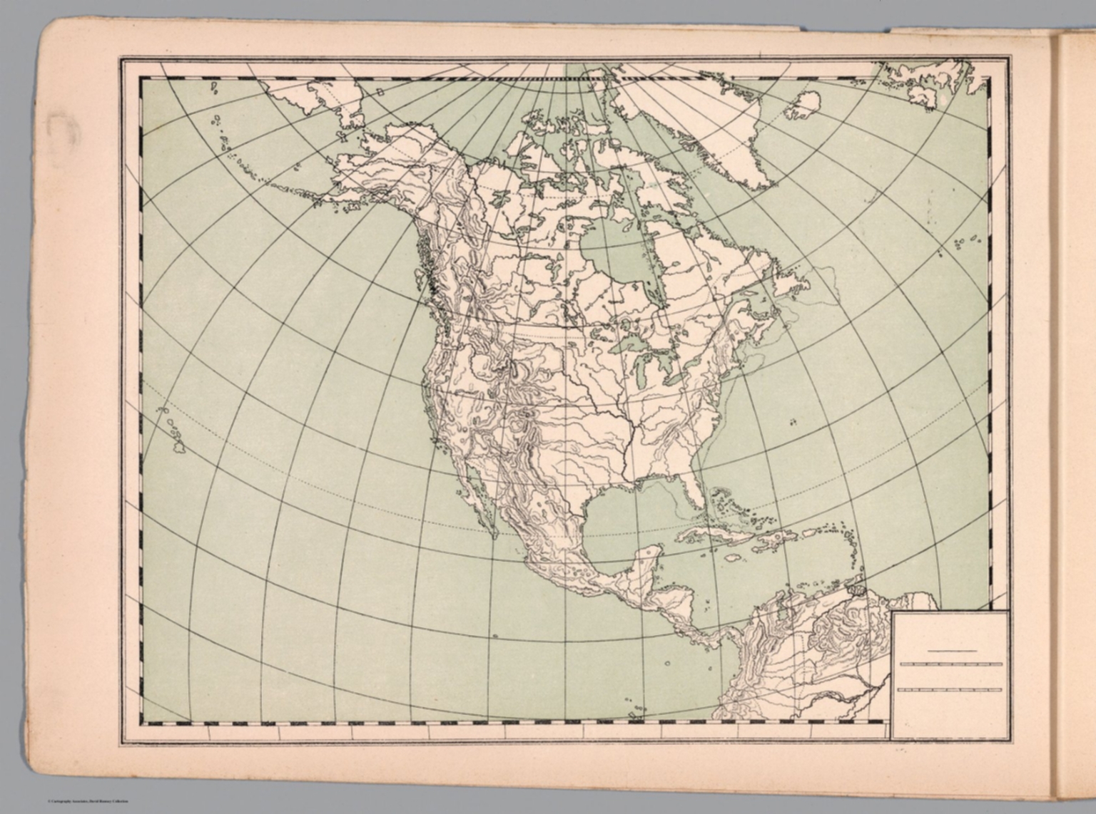 Outline map of North America - David Rumsey Historical Map Collection