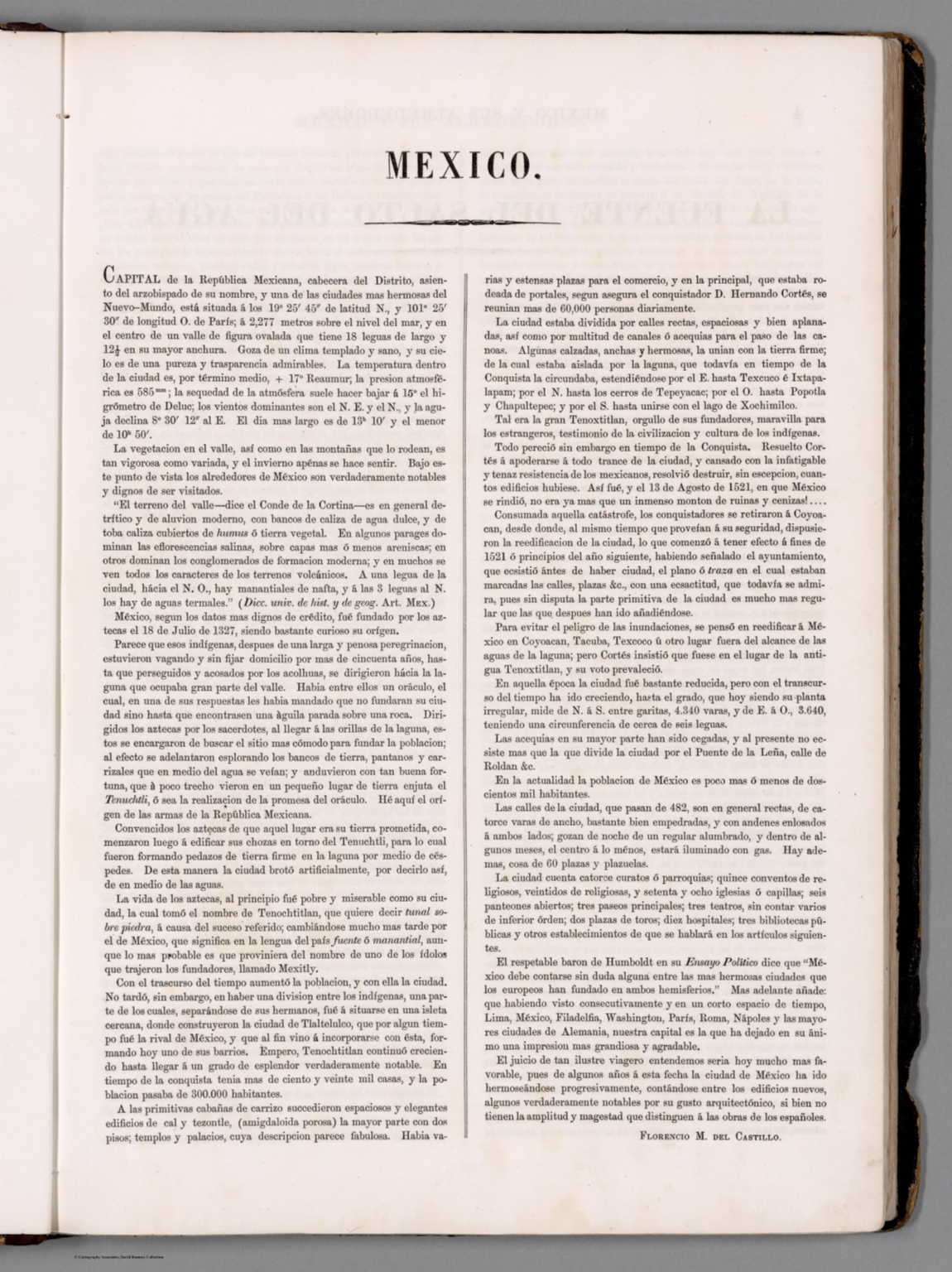 Text: Mexico. - David Rumsey Historical Map Collection