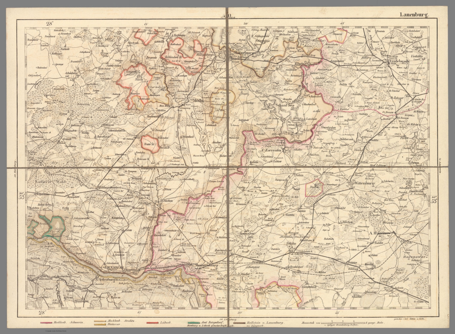 40 Lauenburg - David Rumsey Historical Map Collection