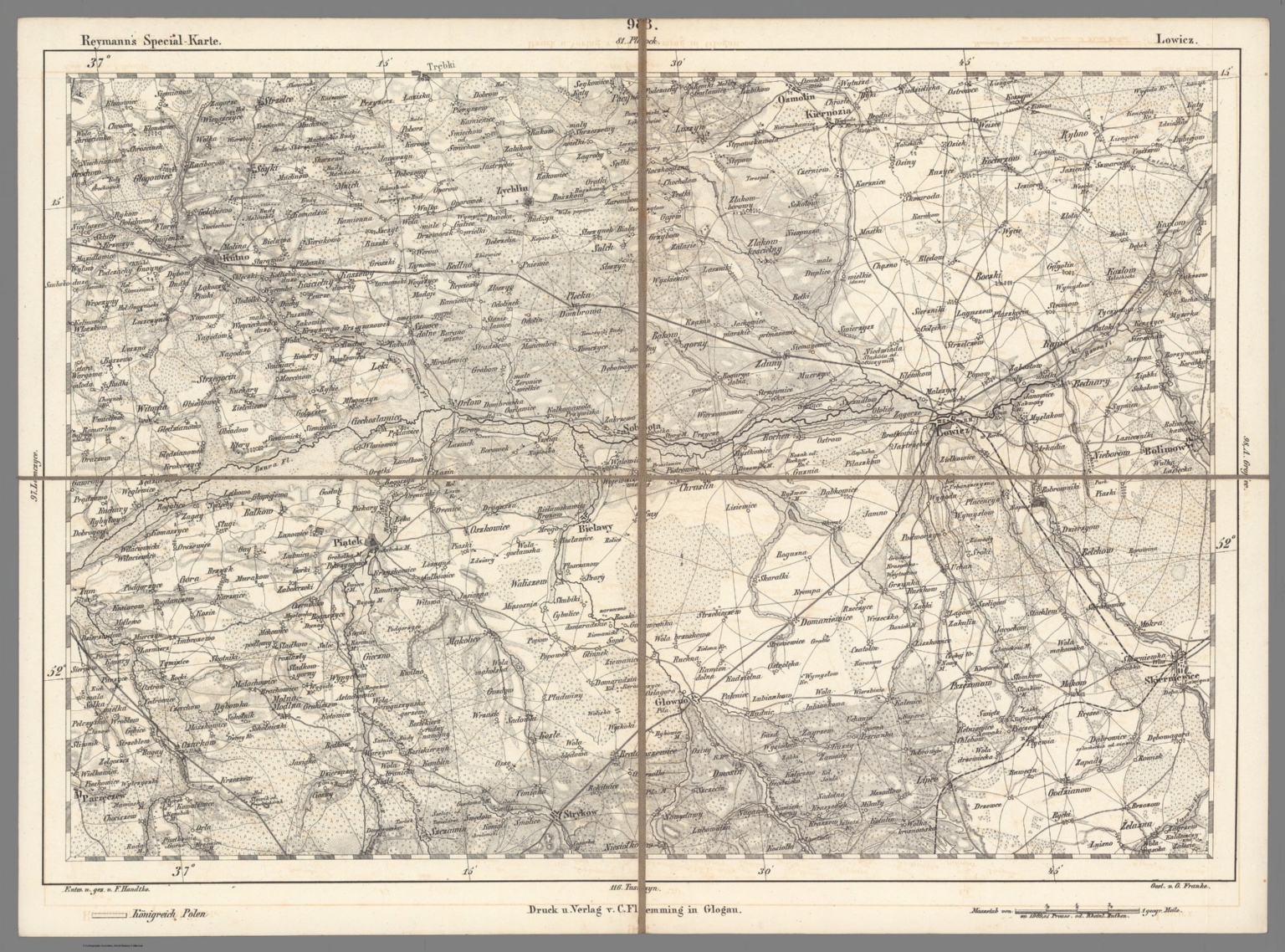 98 Lowicz - David Rumsey Historical Map Collection