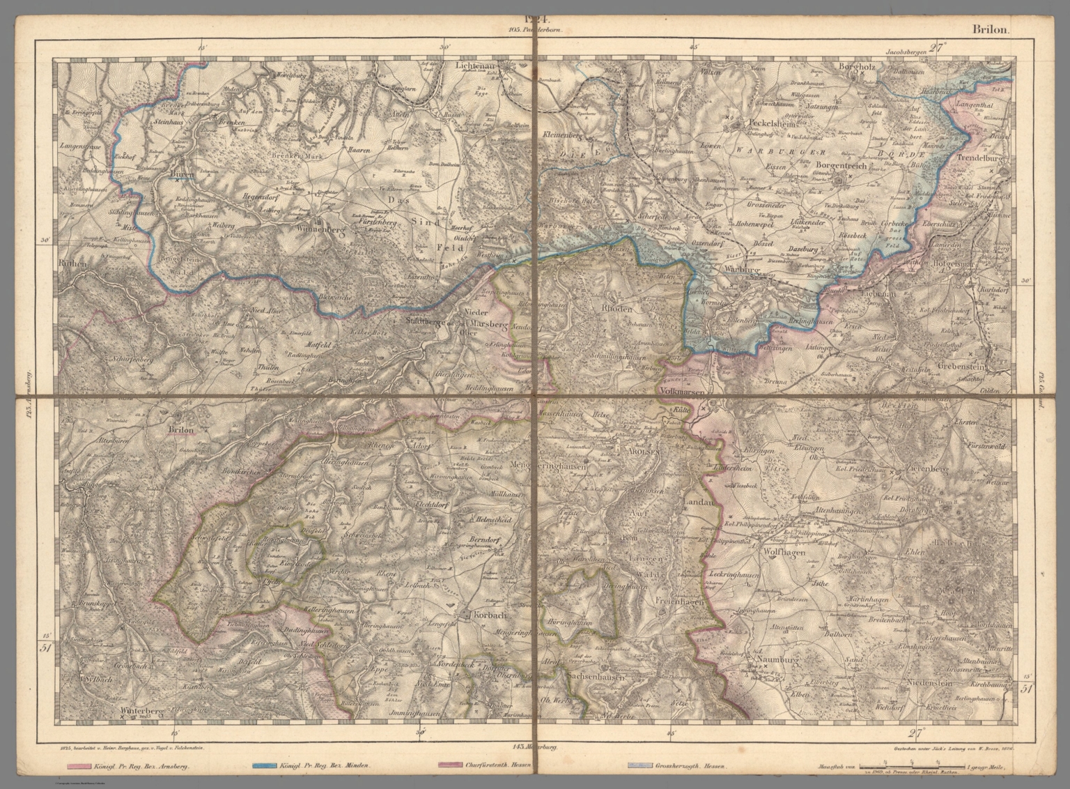 124 Brilon - David Rumsey Historical Map Collection