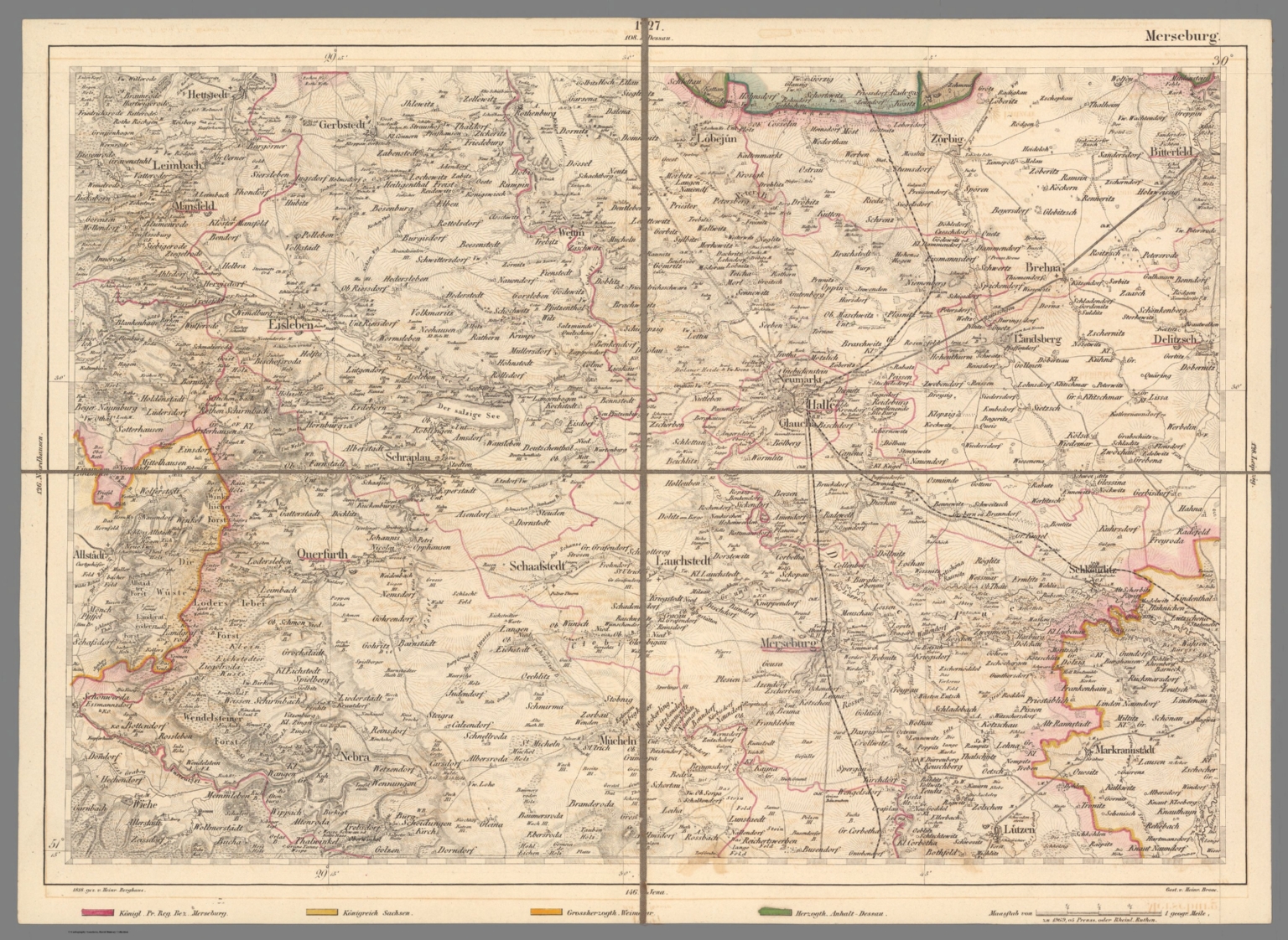 127 Merseburg - David Rumsey Historical Map Collection