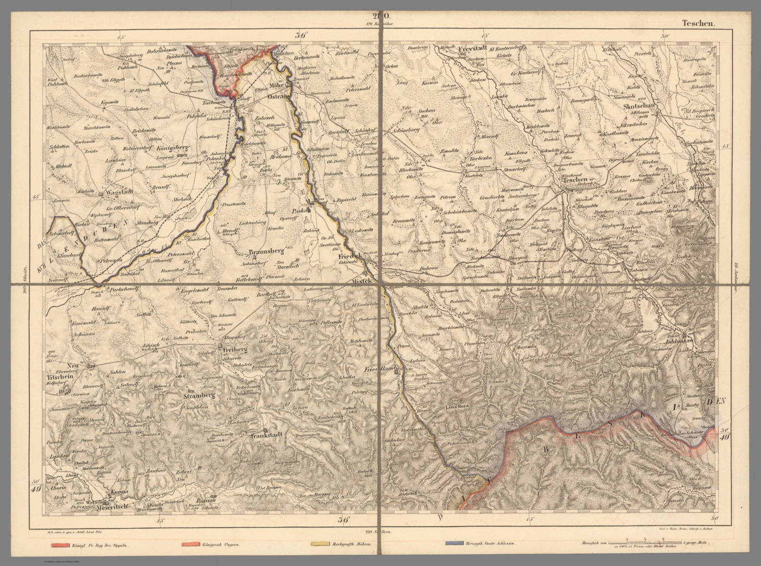 210 Teschen - David Rumsey Historical Map Collection