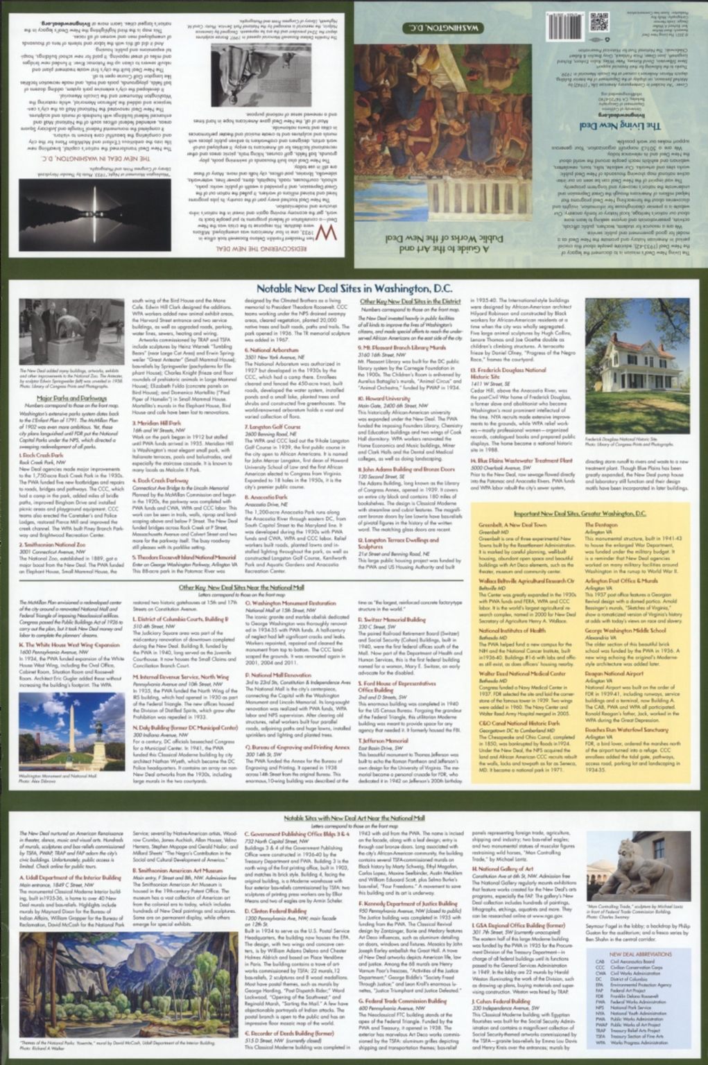 Text: New Deal Washington, D.C. - David Rumsey Historical Map Collection