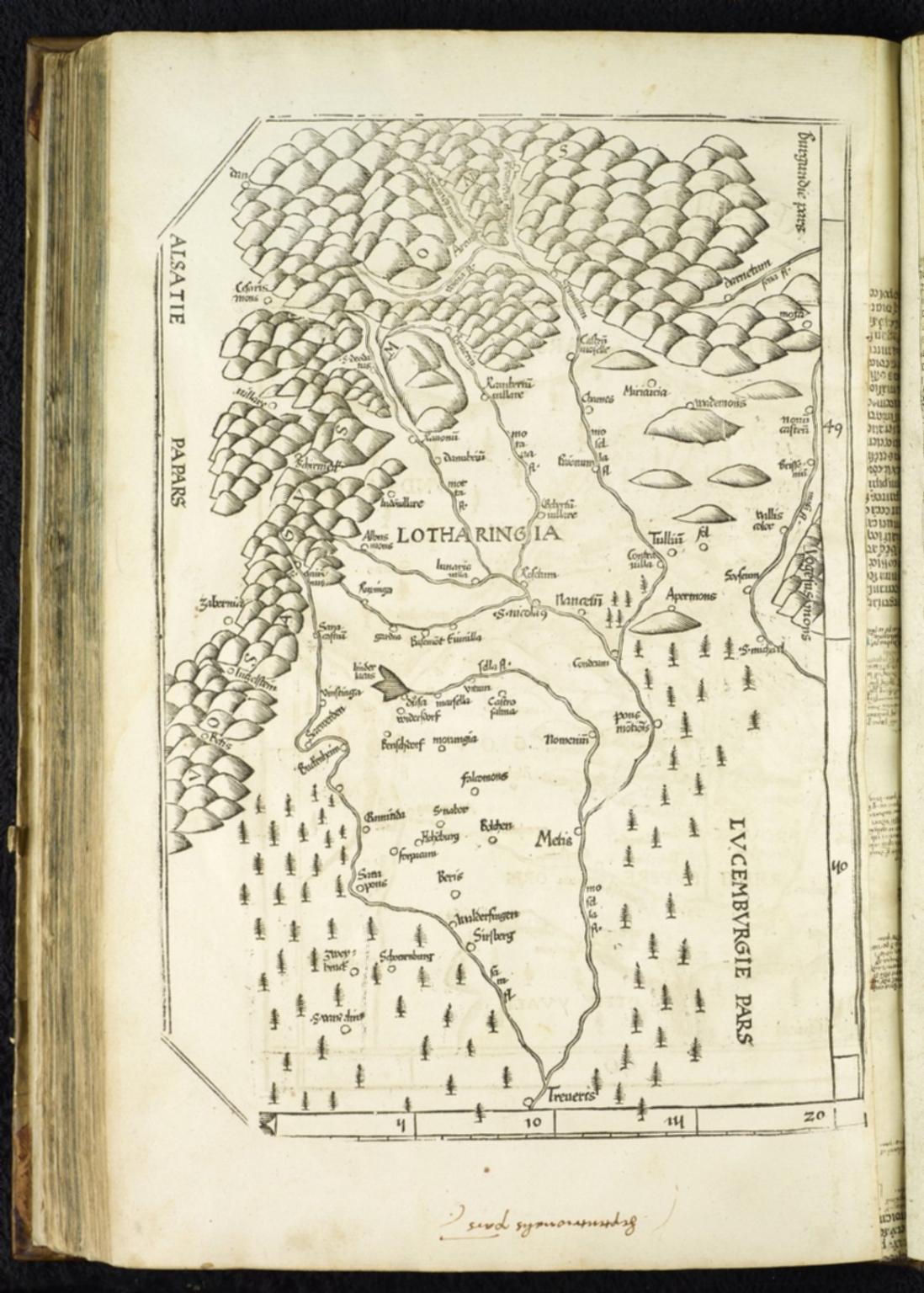 Lotharingia. - David Rumsey Historical Map Collection