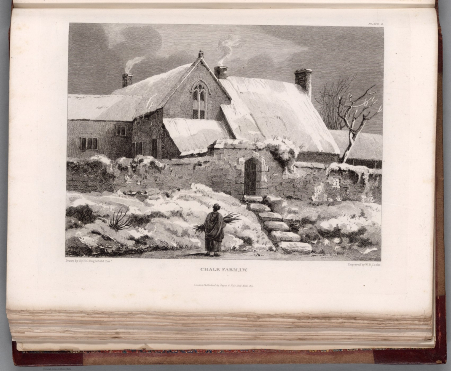 Plate 8: Chale Farm, I. W. - David Rumsey Historical Map Collection