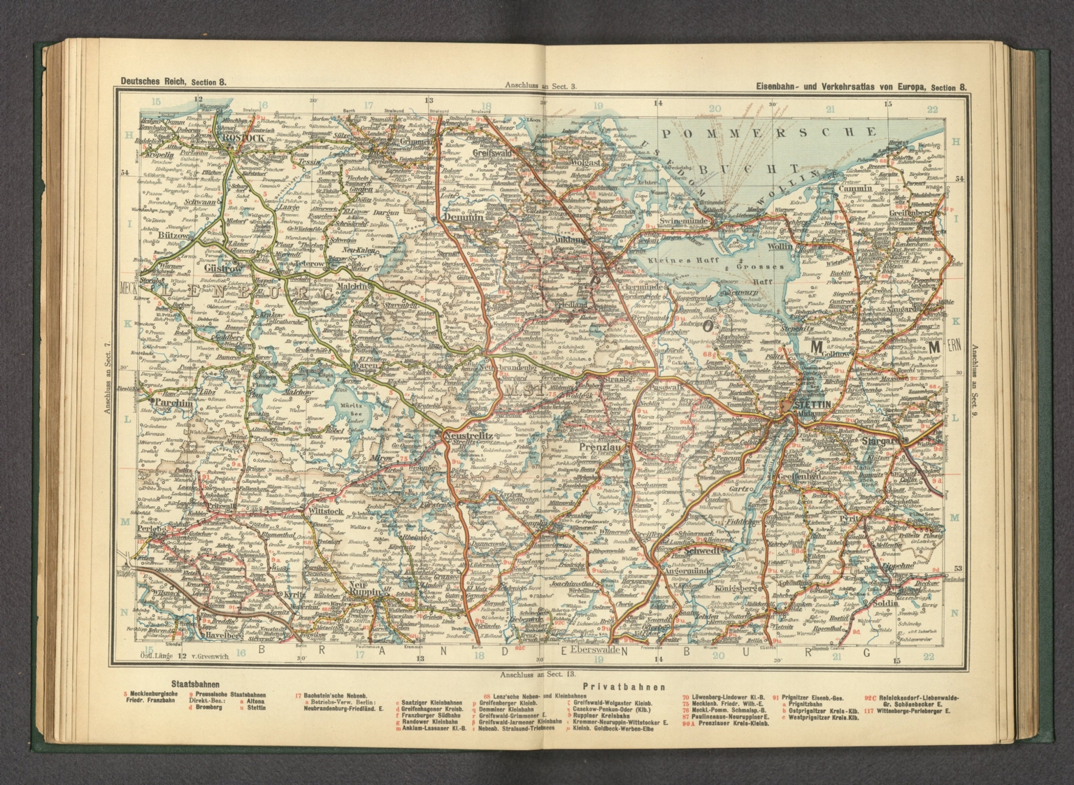 Section 8. Deutsches Reich - David Rumsey Historical Map Collection