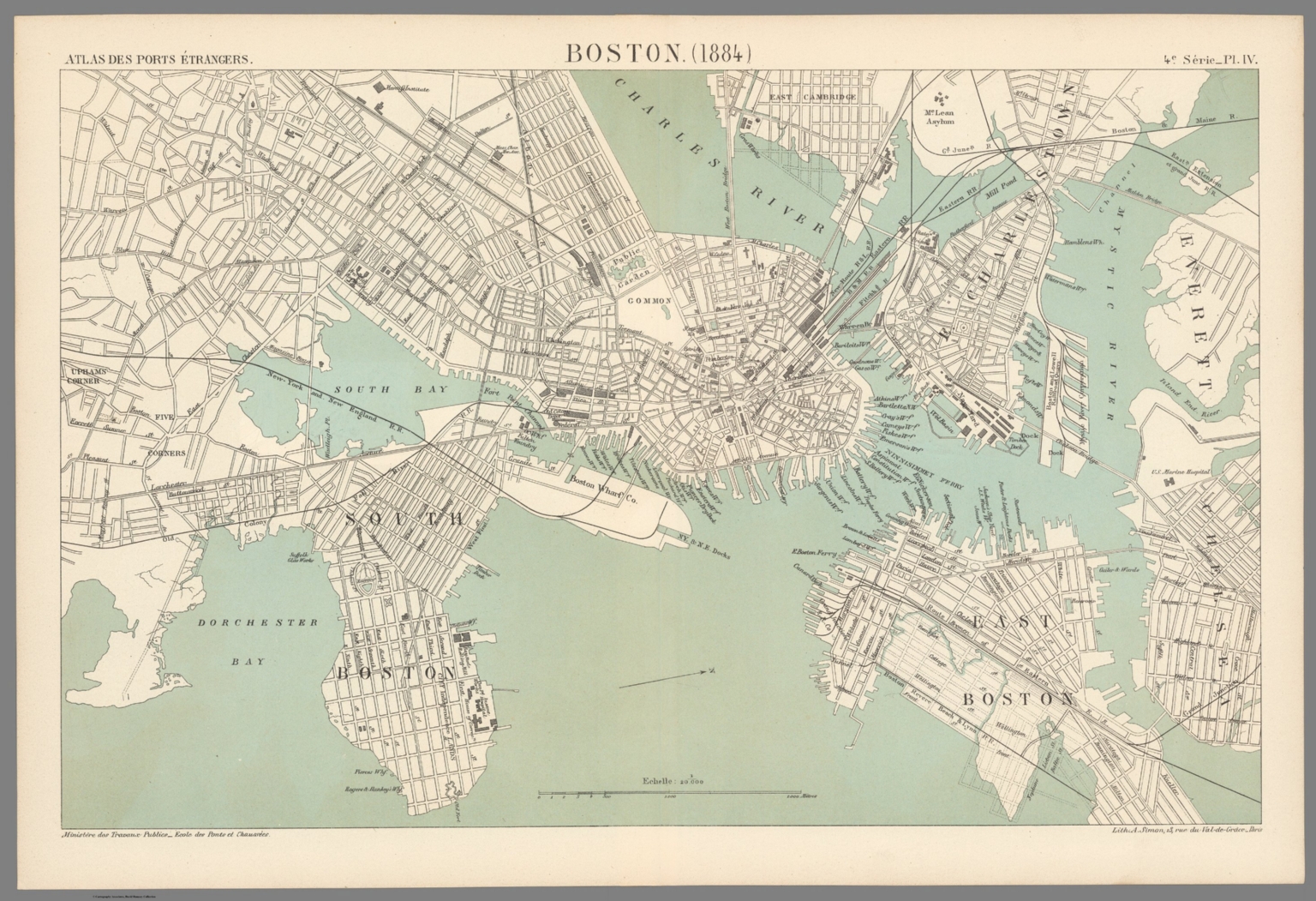 Boston. (1884). - David Rumsey Historical Map Collection