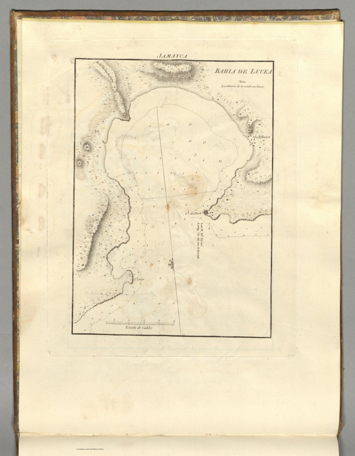 Bahia de Lucea. - David Rumsey Historical Map Collection