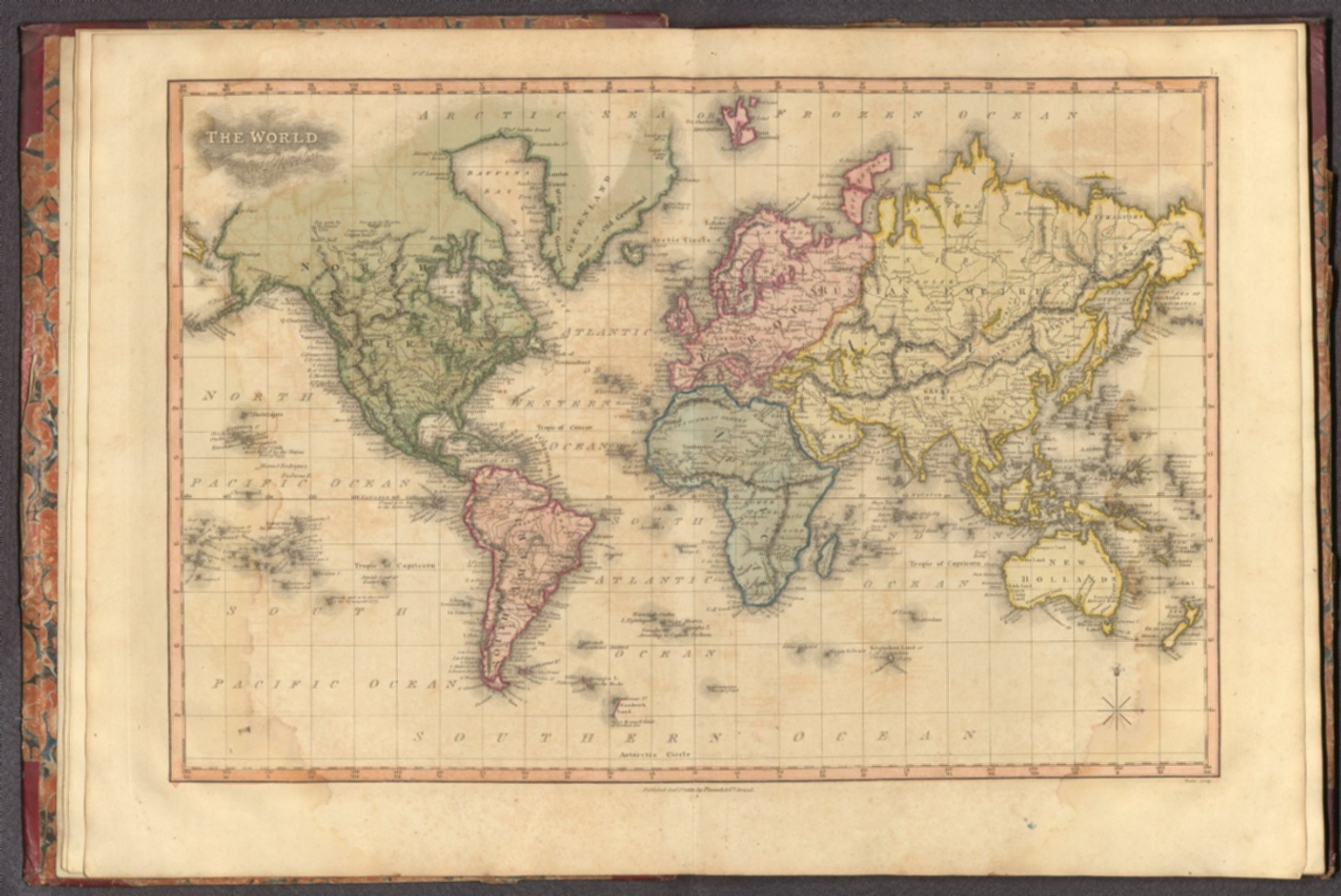 The world on Mercator's projection. - David Rumsey Historical Map ...