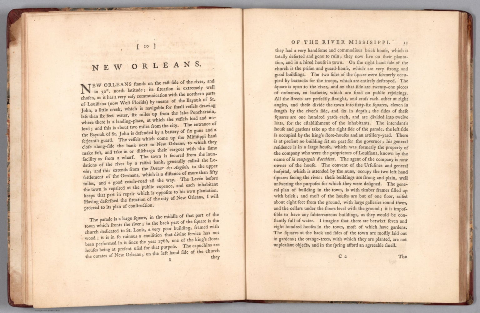 Text: New Orleans. (1) - David Rumsey Historical Map Collection