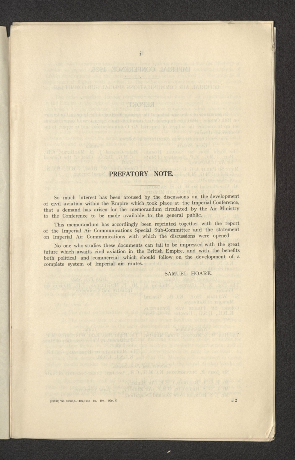 Text: Prefatory note. - David Rumsey Historical Map Collection