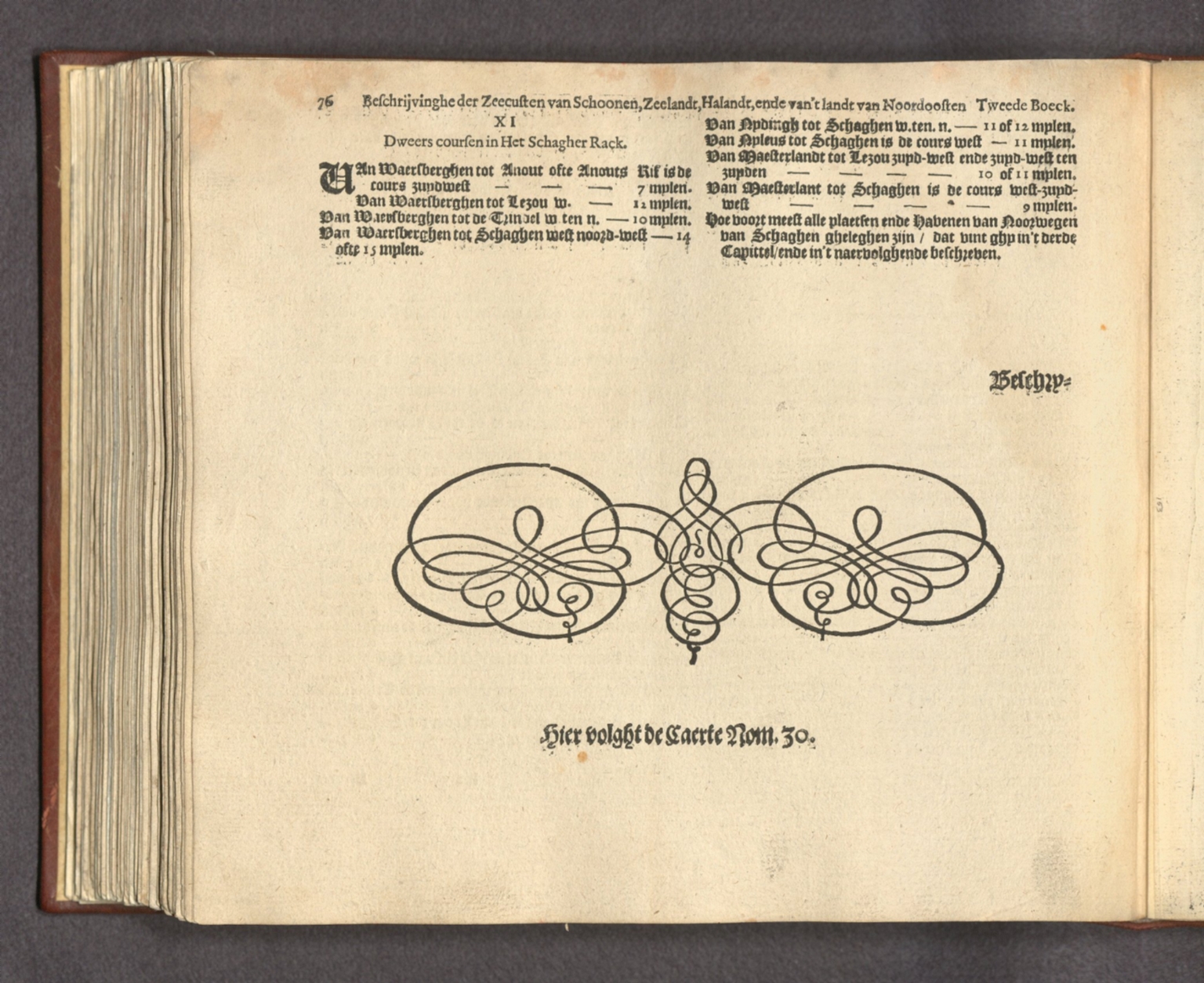 Text: Capittel X. Beschryvinghe van der See-custen van Schoonen ...