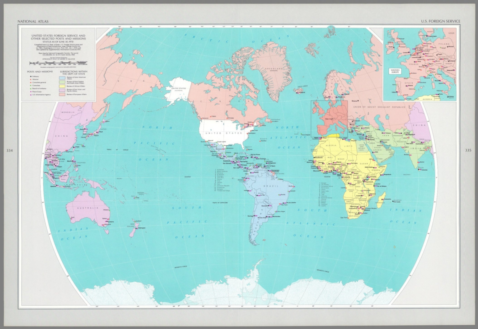 Untied States foreign service and other selected posts and missions ...