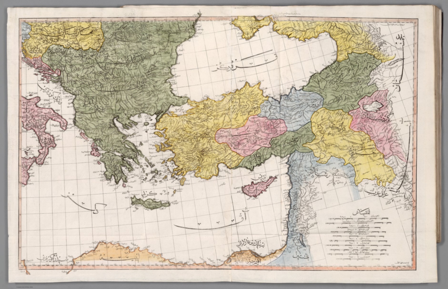 (Greece, Turkey and the Levant) - David Rumsey Historical Map Collection