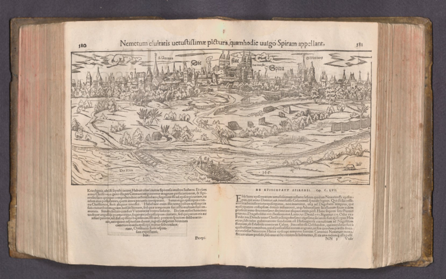 Die Stat Spira - David Rumsey Historical Map Collection