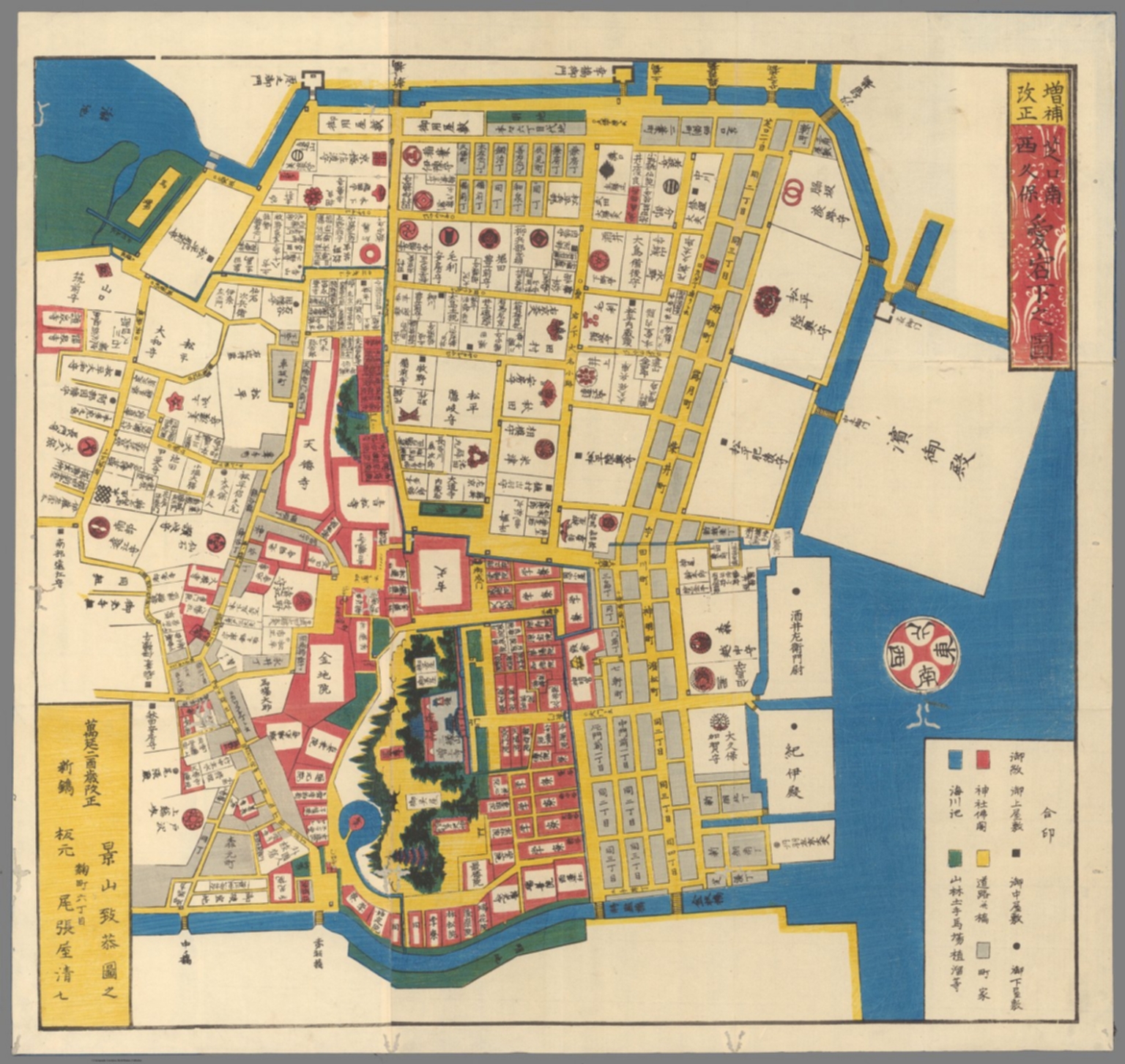Shiba Atago shita ezu - David Rumsey Historical Map Collection